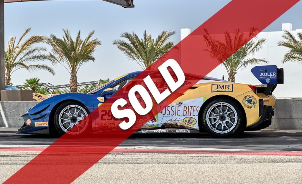 Ferrari 488 Challenge Evo Sage Autosport